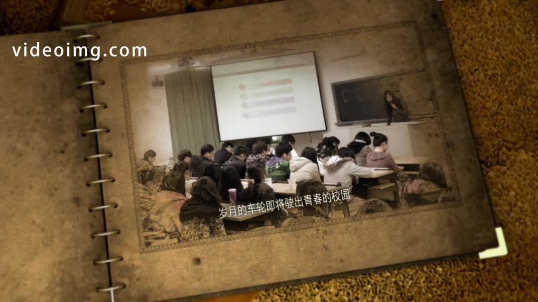 AE毕业典礼片头模板同学聚会片头模板