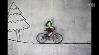 超有趣的自行车动画