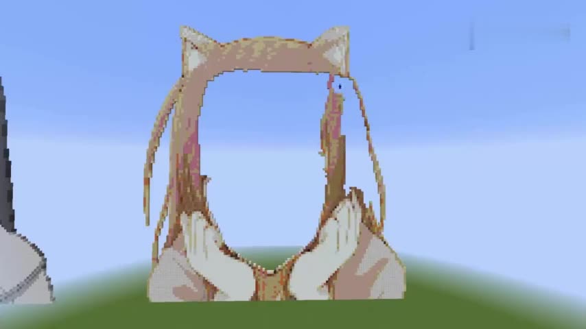 我的世界-有趣的像素画