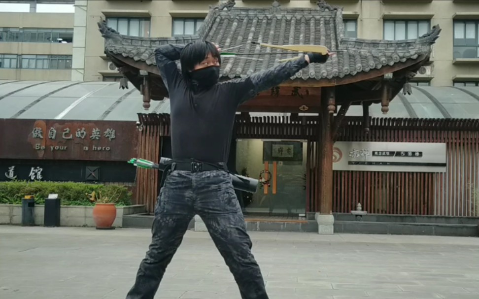 【传统弓】奇怪的射箭方法增加了
