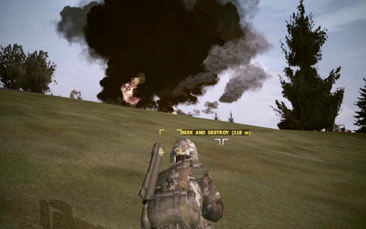 【闪点行动】单人任务:车队实况解说第一期:遇袭