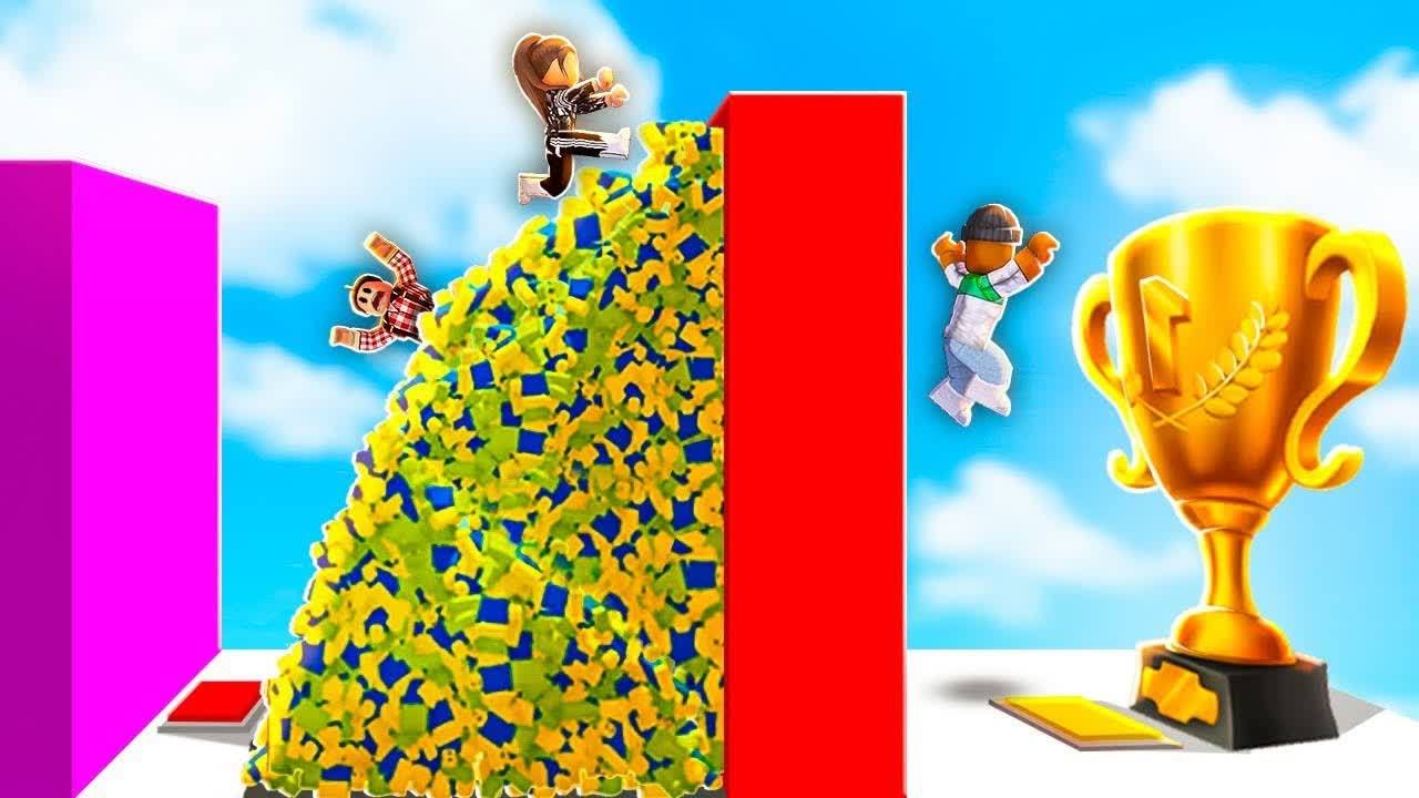 Roblox罗布乐思阿火解说500期:怼人爬高模拟器