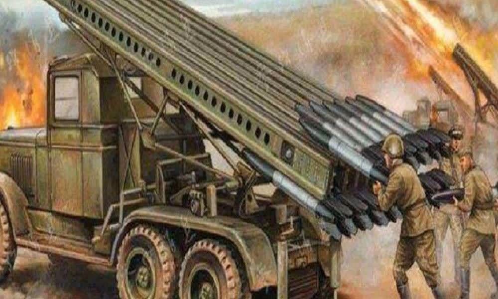 不可以小看的"女性化"武器--喀秋莎多管火箭炮!