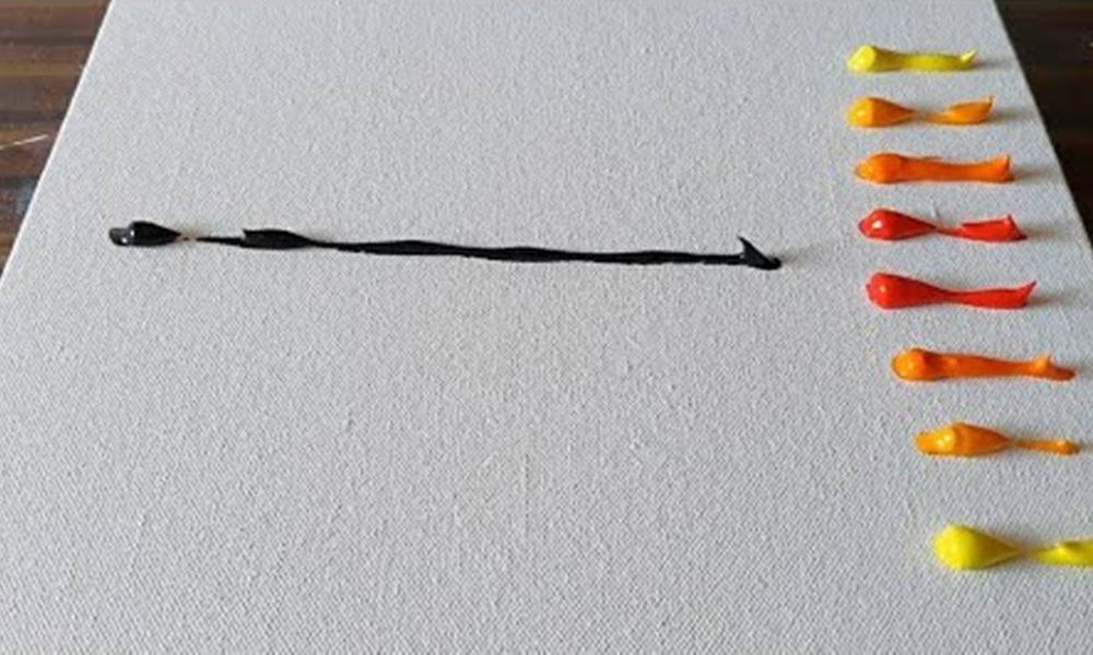 .b>山水画,非常简单适合初学者,详细绘画.