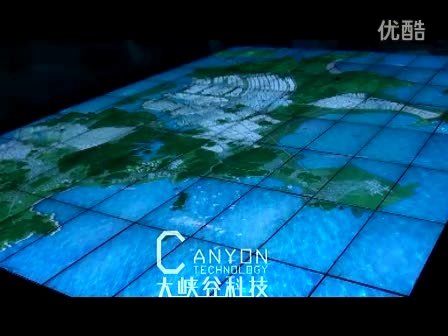 平潭规划数字沙盘(表现形式一)