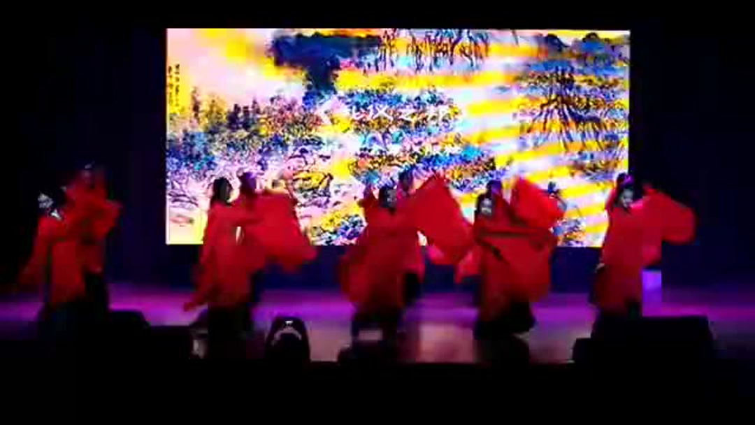 古风汉服表演 含章汉服社汉服舞蹈表演