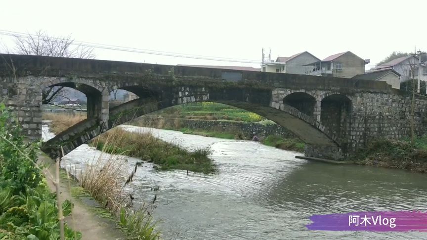 乡村有座石拱桥,堪称现代赵州桥,历经风雨30年固若金汤