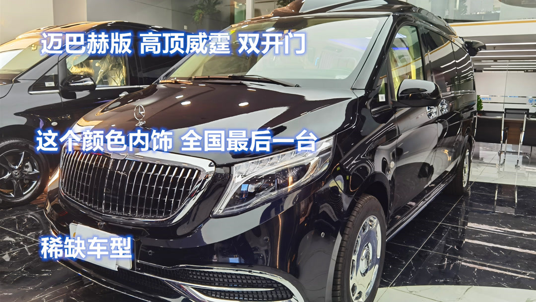 稀缺车型高顶威霆迈巴赫版7座商务车,仅此一台,你们猜多少钱