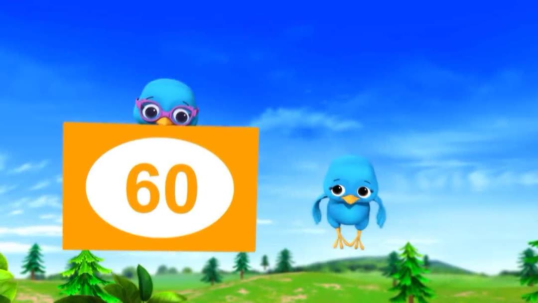 英语儿歌——十到一百的英语数字