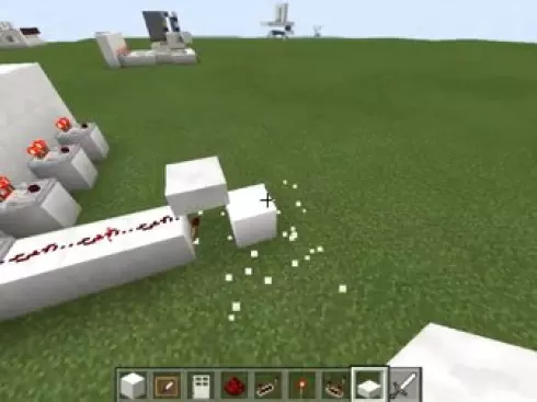 ★爱搞怪的科技君★我的世界pe小教程ep.62 展示框密码门二代