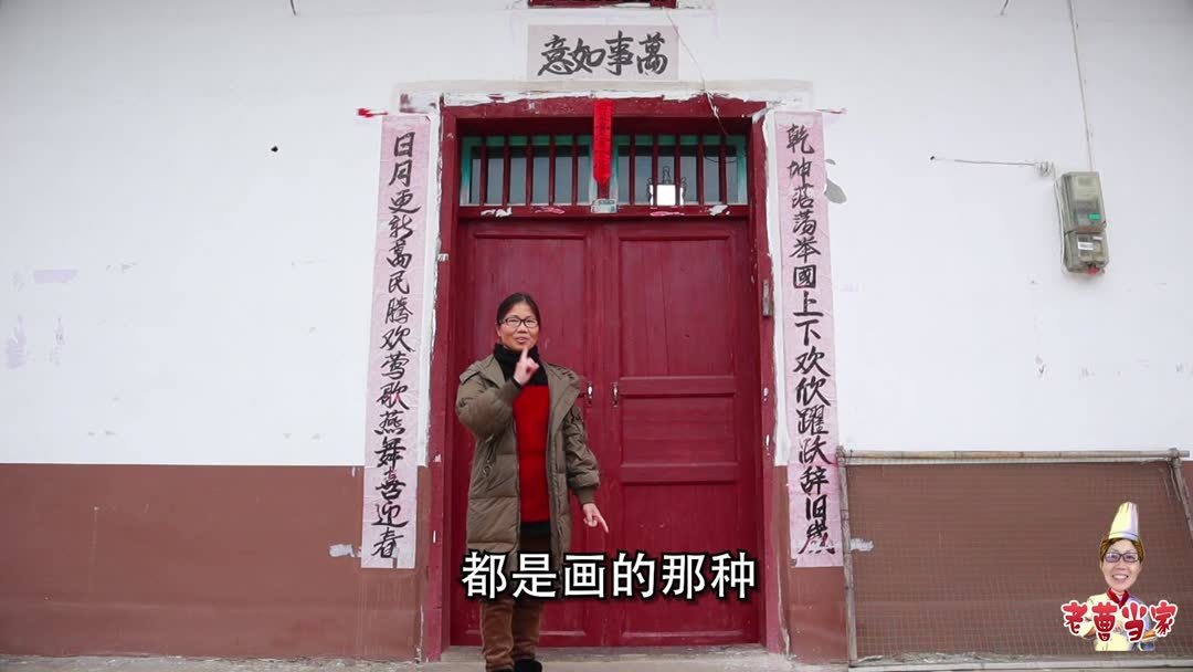 江西大山里的房子,门头挂着一张符,上面字没有一个认识的
