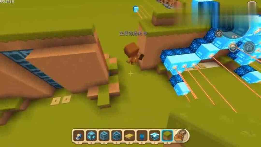 迷你世界 今天大象和小伙伴合力制作电动隐形门喜欢来学吧