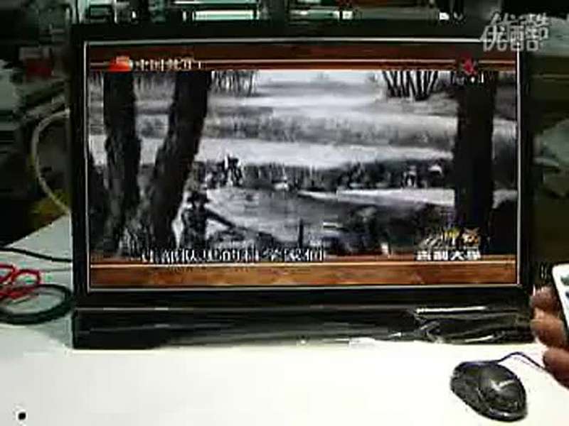 2、液晶电视电脑一体机视频安装(电视和电脑转换调试)