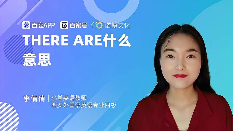 there are什么意思