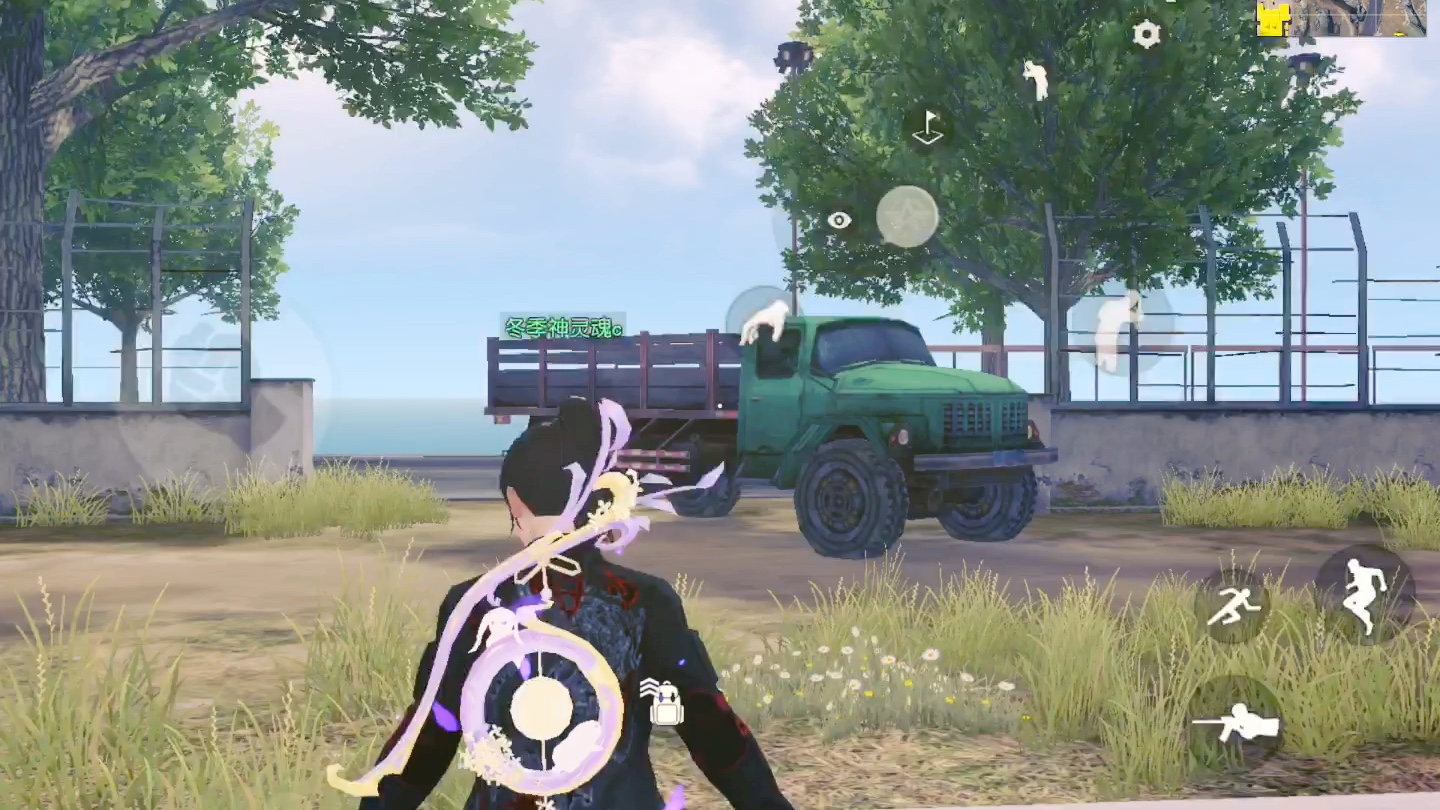 荒野行动最新活动一发的背包A啊,这背包