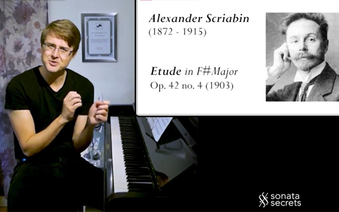 【搬运-熟肉】斯克里亚宾 练习曲 Op.42 No.4 讲解与演奏