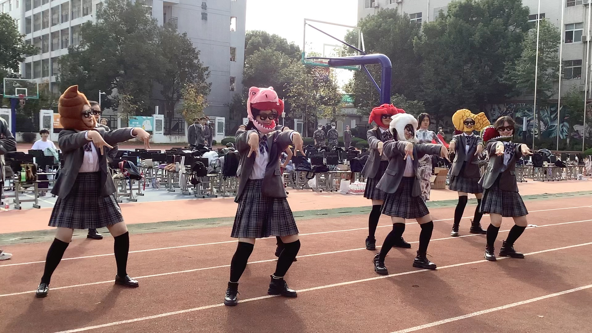 高一上学期运动会开幕式表演