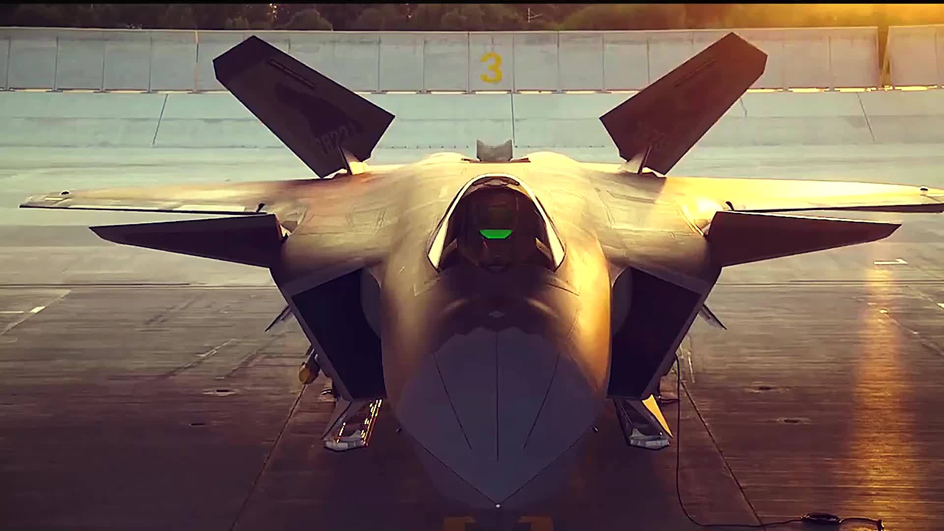 帅呆了!歼20史上最强歼20宣传片,超然剪辑!