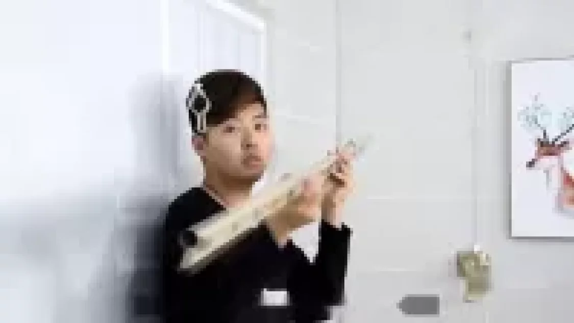 时泰坚美晾衣架钢丝绳穿线教程