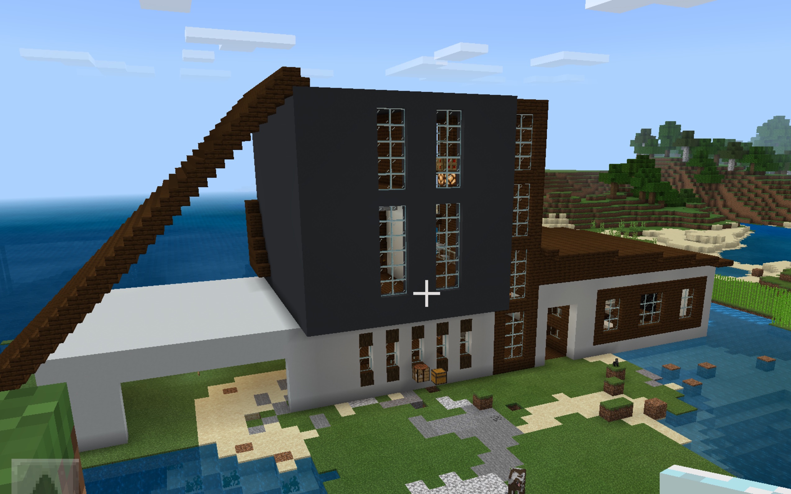 我的世界手机版生存p49 制作内饰(厕所、细节)