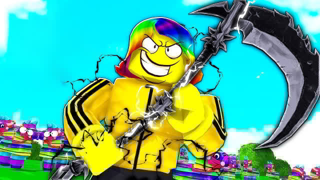 ROBLOX镰刀模拟器2:升级最强武器成为国王!