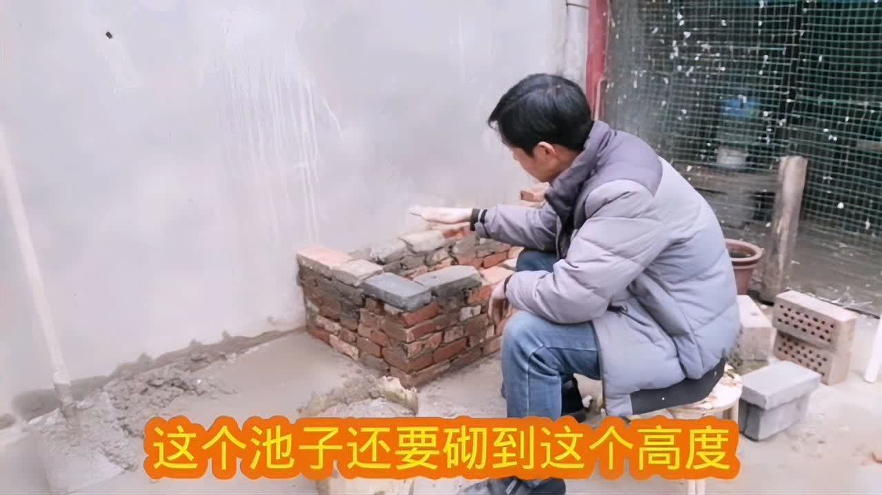 鱼池过滤系统设计,废旧的材料,派上了用场