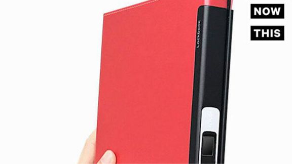 这款笔记本只能用你的指纹打开