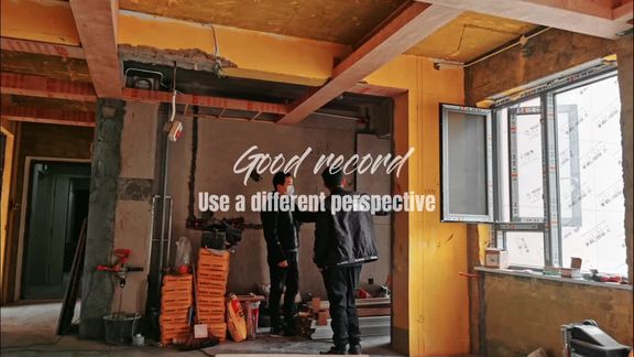 #施工现场 #设计师日常 工地交底,颇有种指点江山的感觉