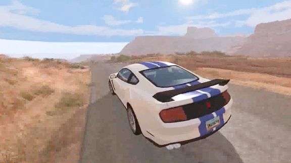 BeamNG:模拟汽车在各种场景高速碰撞车祸 高清画面