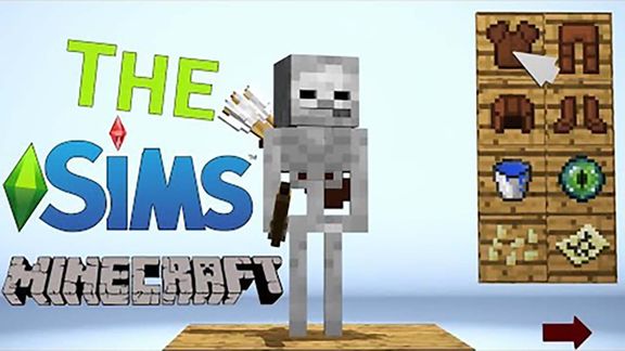 我的世界:另类搞笑版怪物学院,模拟人生3!