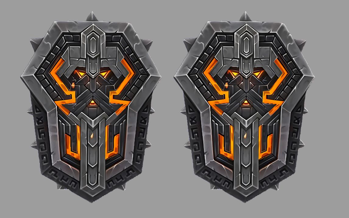 【Maya建模】次世代盾牌模型制作,基础布线卡线、结构讲解