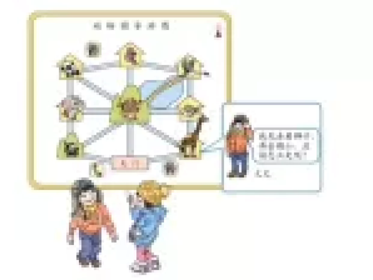 三年级下数学第一单元位置与方向(一)第四课时