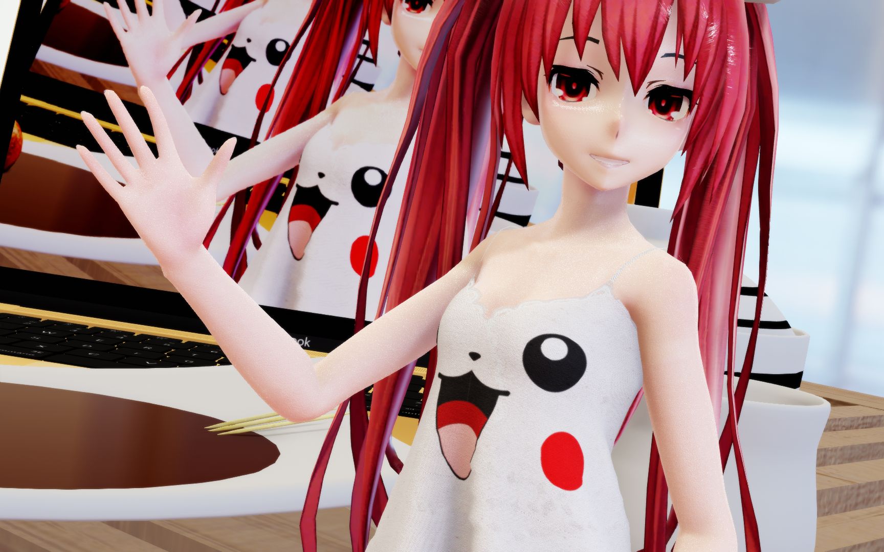 【约会大作战】皮卡丘真是太可爱了!