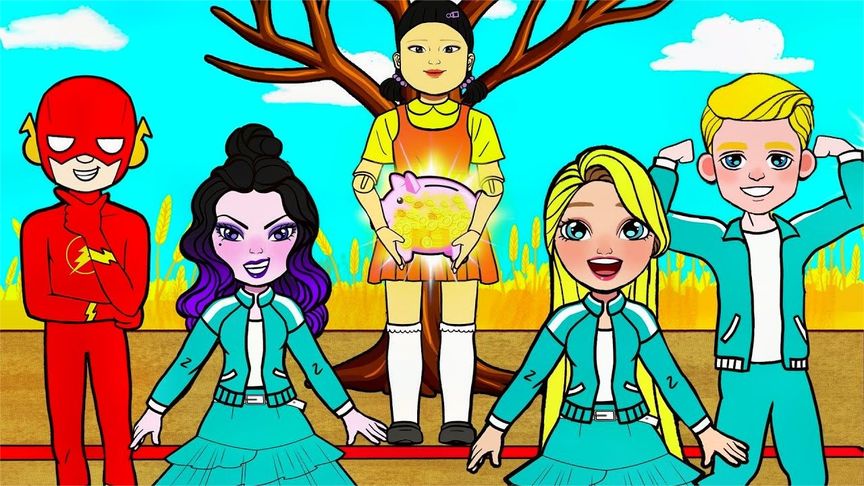 趣味定格动画:长发公主的旅游囧事,意外参加比赛赢得奖金?