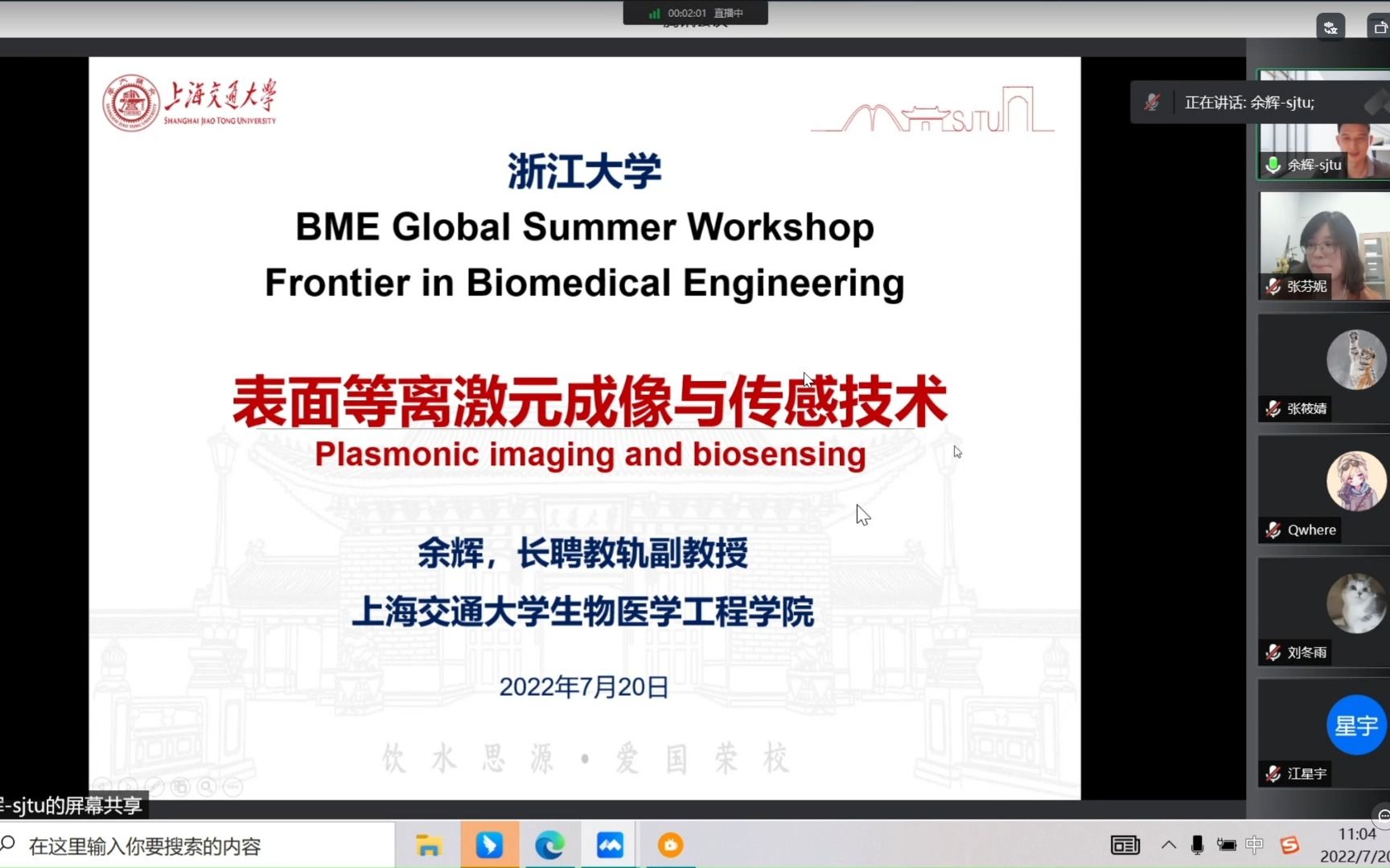SPR表面等离子体激元传感技术