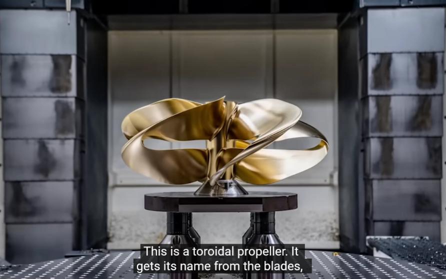 一种好玩的新螺旋桨和它的几段测试