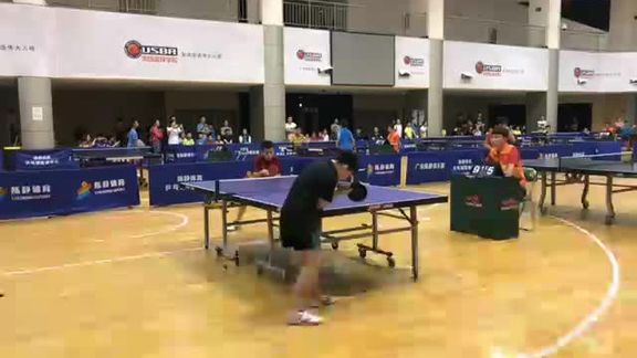 撕挑拧带弧圈爆,长拉短调玉珠游～#乒乓球比赛