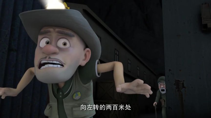 赵琳想到办法,用回形针开锁,光头强遇到神秘人吓哭!