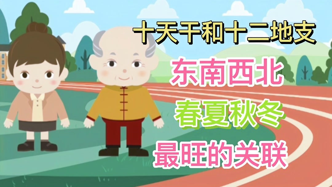解读古人十天干和十二地支五行,东南西北,春夏秋东旺的关联