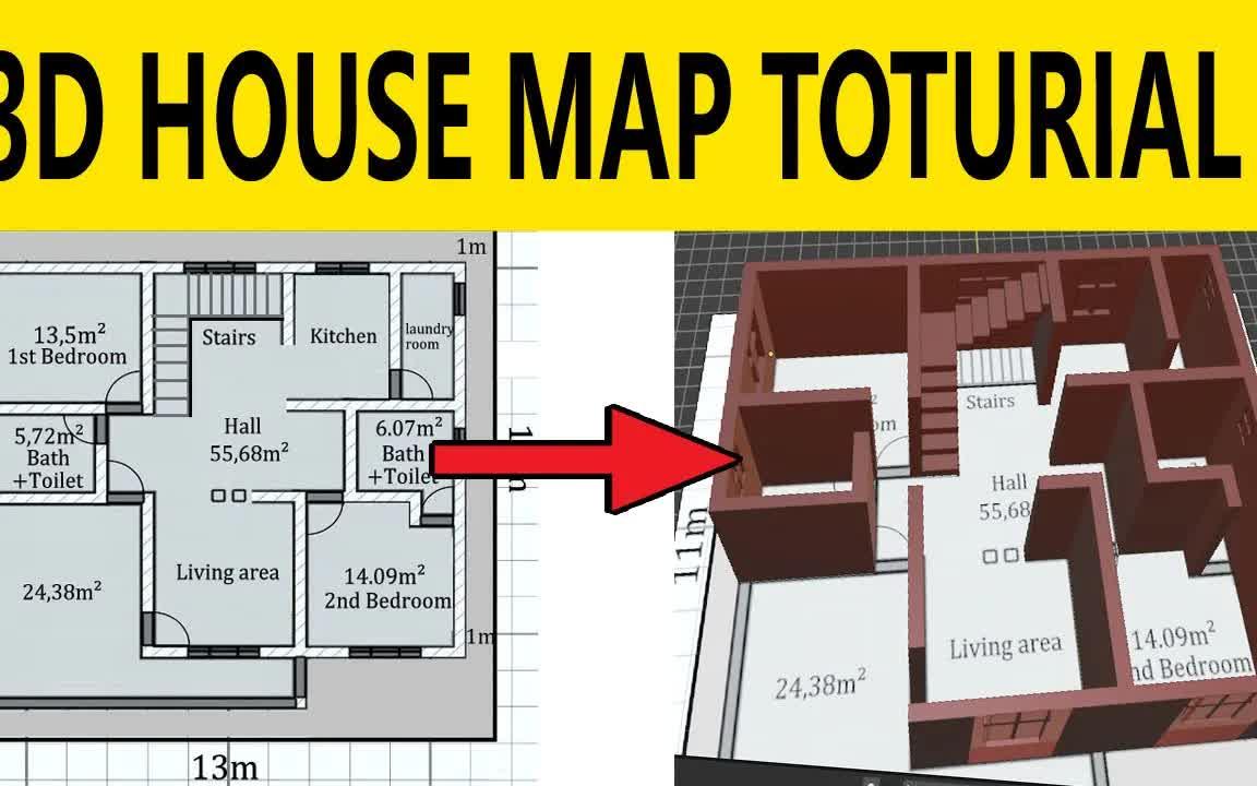 iBlender中文版插件教程如何创建 3d 房屋设计 | 3d 模型内部 |Blender |...