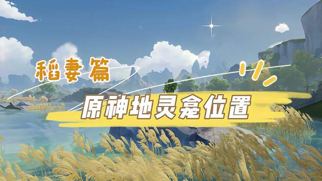 原神地灵龛位置稻妻篇