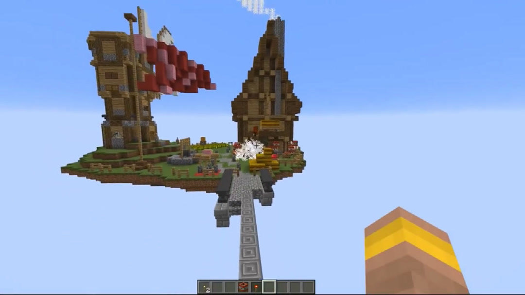 我的世界枕头大战菜鸟高手上帝模式