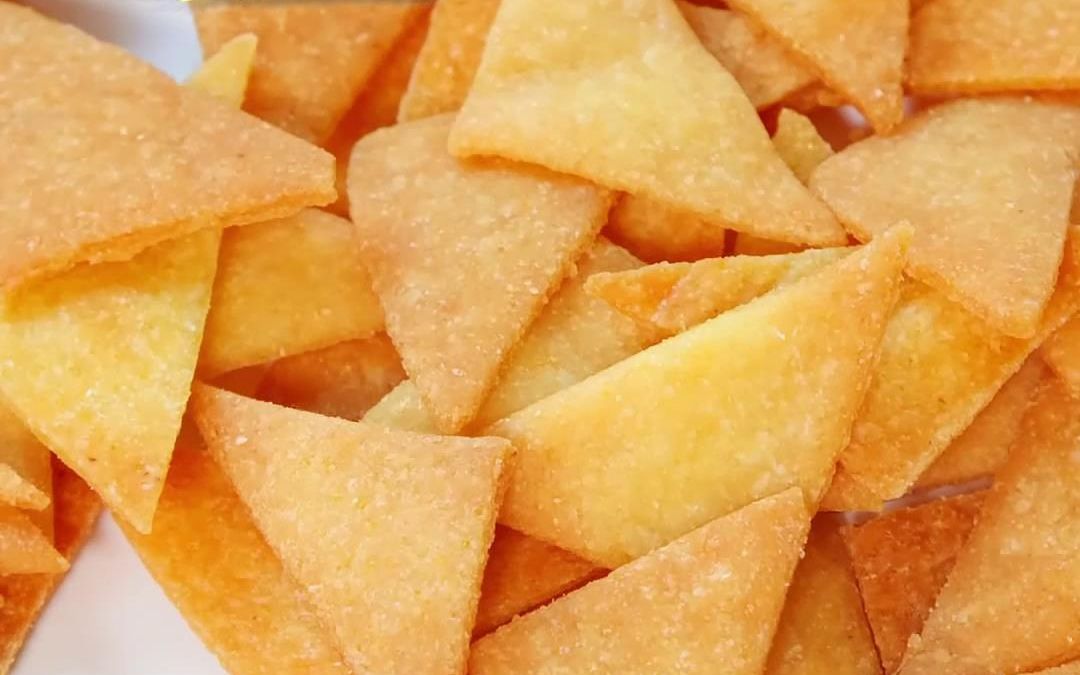 这个玉米小锅巴,是我准备的第一份过年零食!