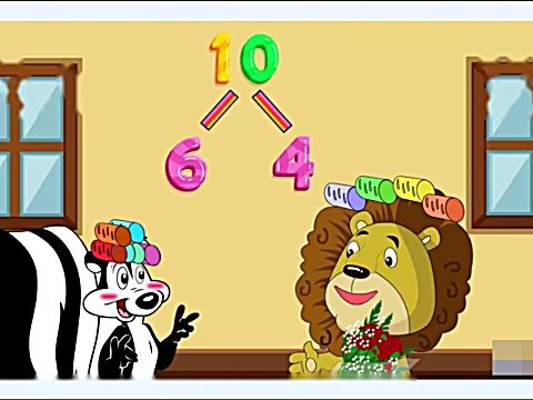 数学25 10的分解和组合