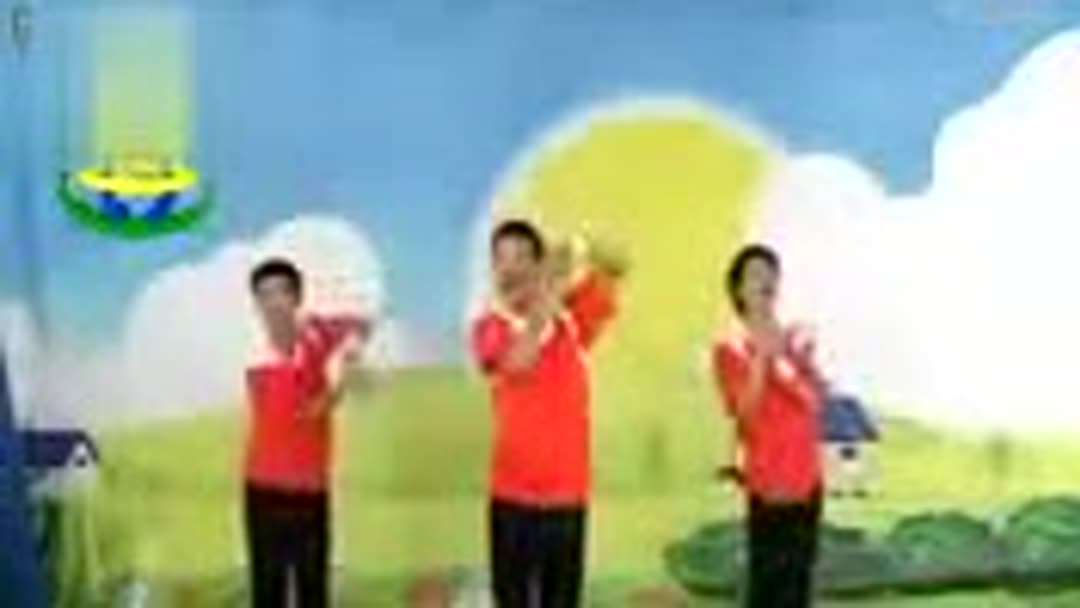 郭老师幼儿园律动早操舞蹈 十二生肖操(模仿操)