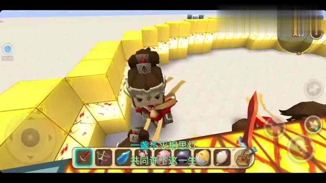 迷你世界生物修改二郎神和孙悟空对打