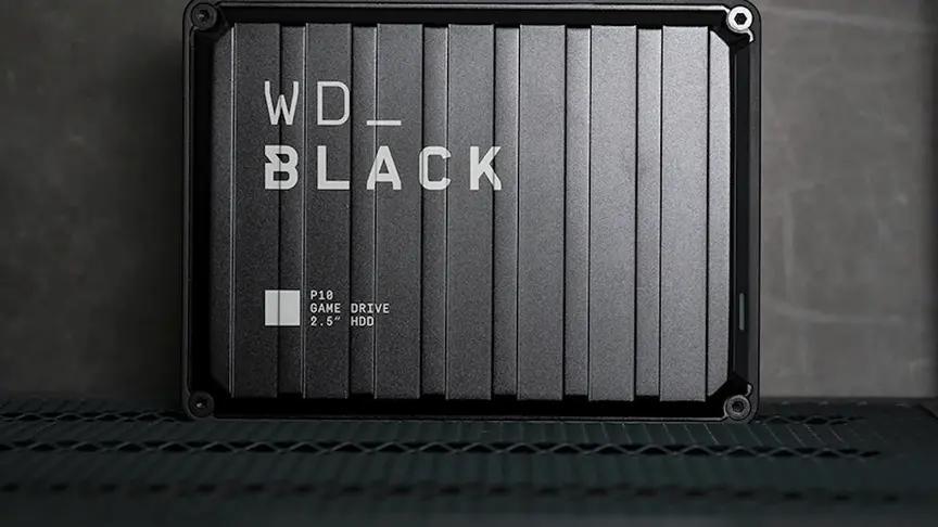 .焦虑:WD BLACK 5TB游戏专用移动硬盘