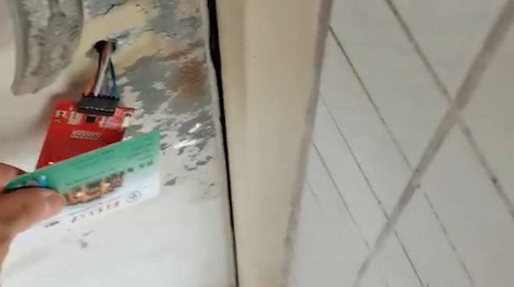 广州大一学生自制智能门锁,刷卡就能开宿舍门