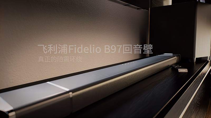 飞利浦Fidelio系列随需环绕杜比全景声回音壁B97,诠释声音感染力