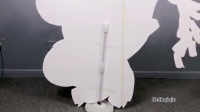 KT板立柱及背景支架搭建